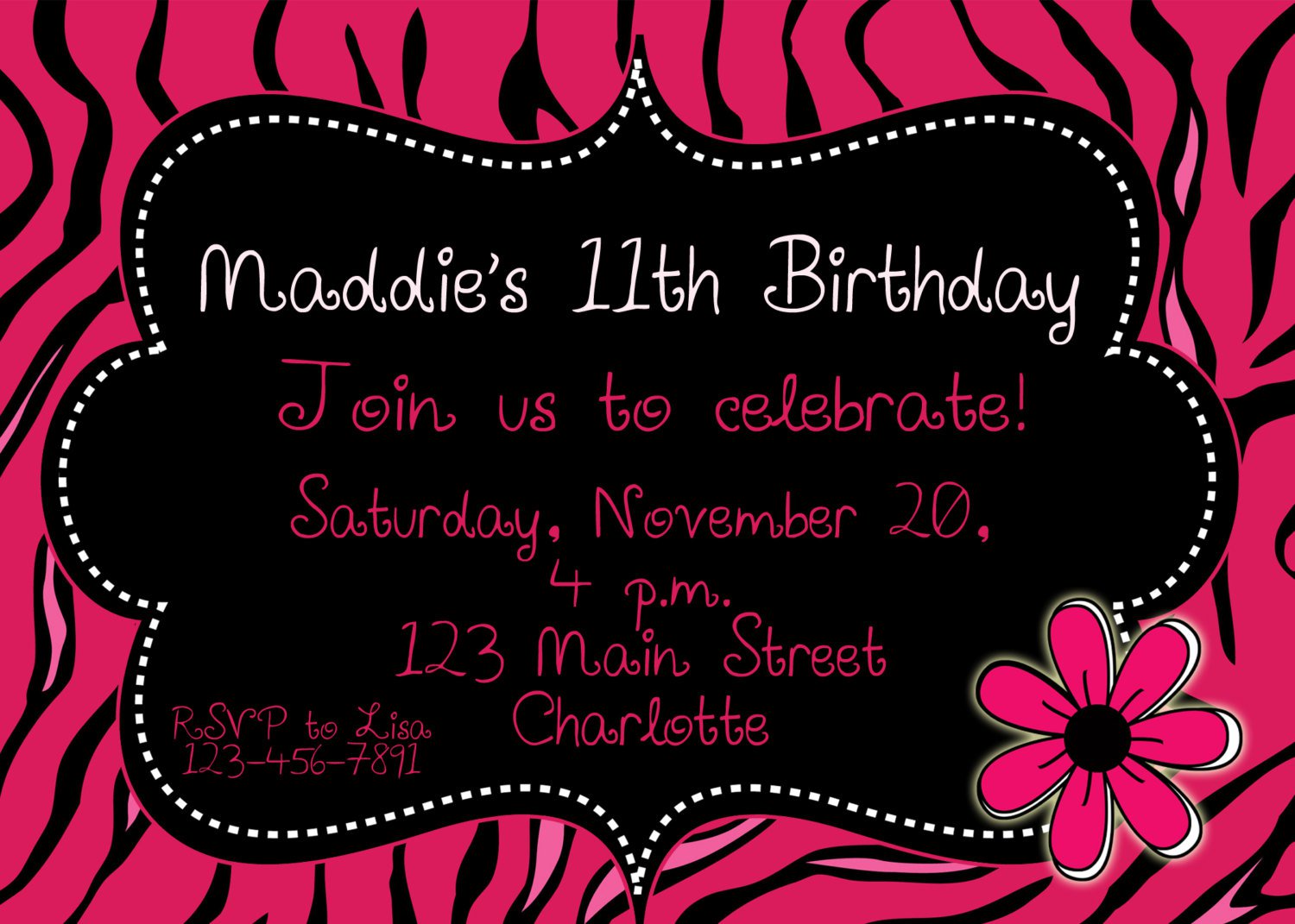 Free Printable Birthday Invitations For Girls Free Printable Birthday Invitations For Girls