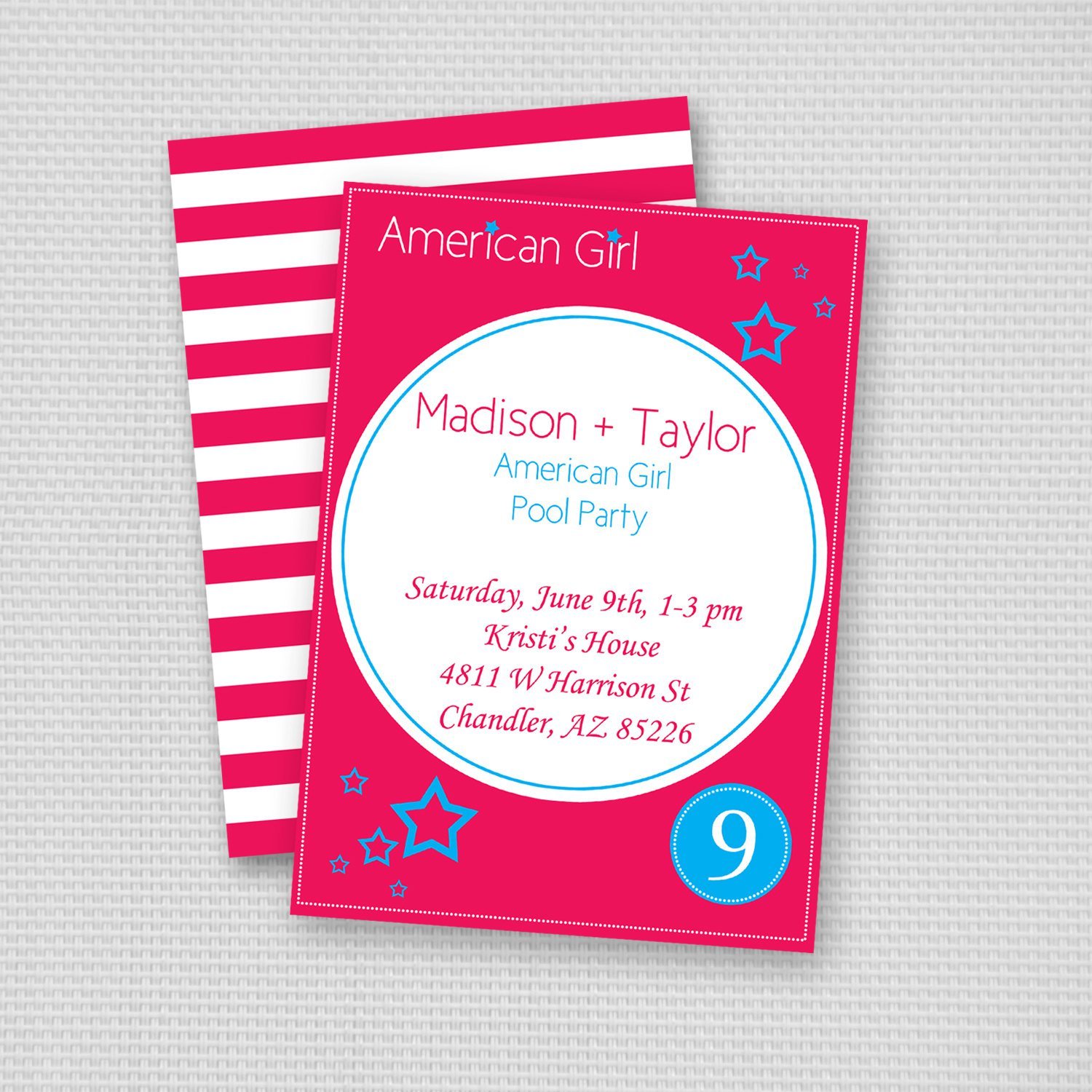 American Girl Invitations Printable - Invitation Design Blog American Girl Invitations Printable - Invitation Design Blog
