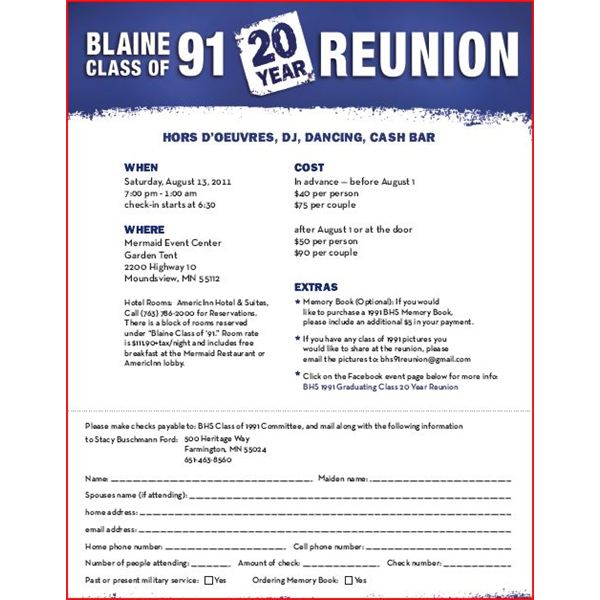 Class Reunion Invitation Templates Class Reunion Invitation Templates
